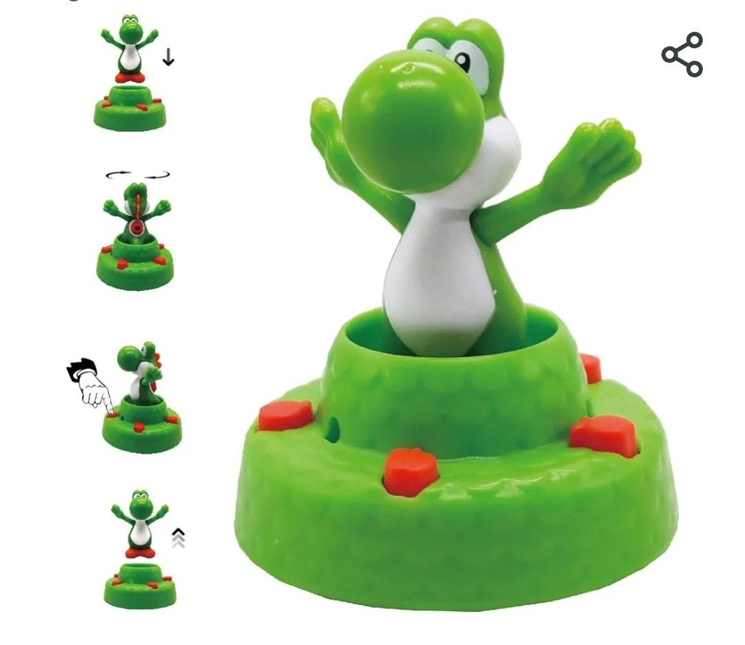 Super Mario Yoshi Interactive Pop-up Toy, Hobbies & Toys, Toys & Games ...