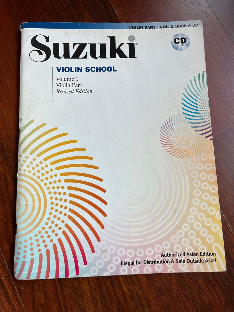 Suzuki Violin School - Vol 1, Hobbies & Toys, Books & Magazines ...
