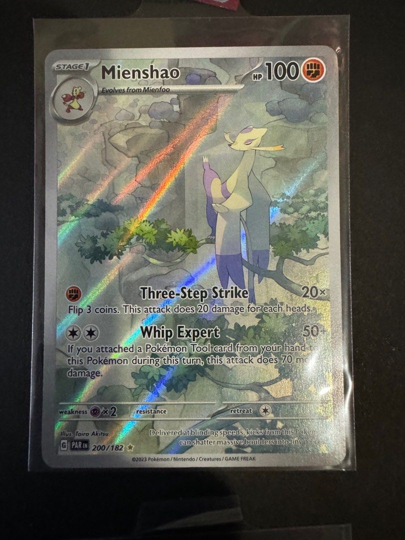 SV04 pokemon IR/AR, steelix IR, Yveltal IR, mienshao IR, crustle IR ...