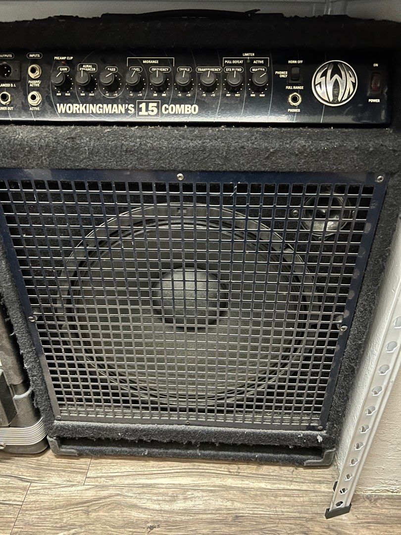 SWR workingmans 15 combo amp, Audio, Soundbars, Speakers & Amplifiers ...