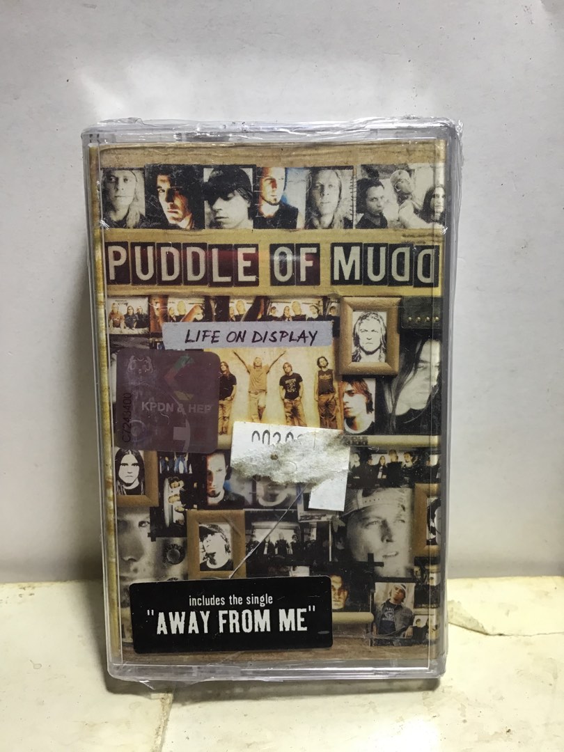 TAPE Puddle of Mudd - Life on Display OOP VINTAGE CASSETTE Anubis Kaset ...