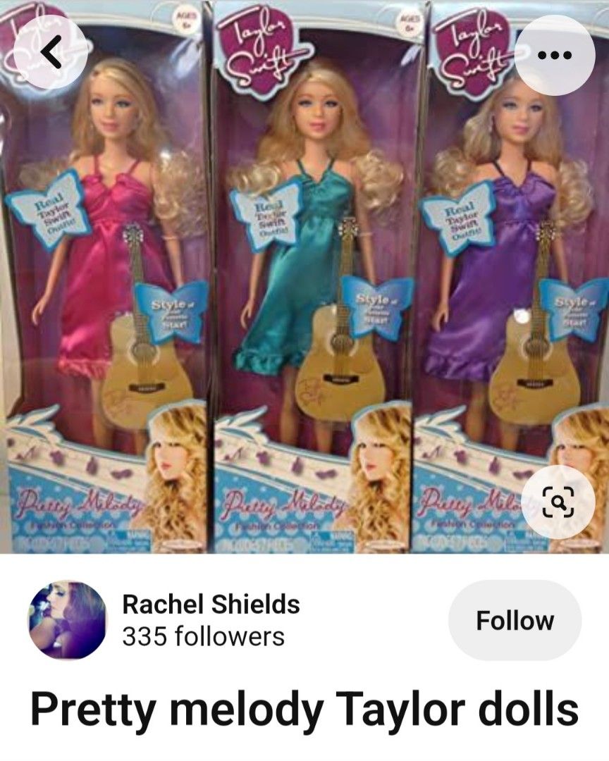 Authentic Taylor swift doll from Jakks pacific, Hobbies & Toys ...