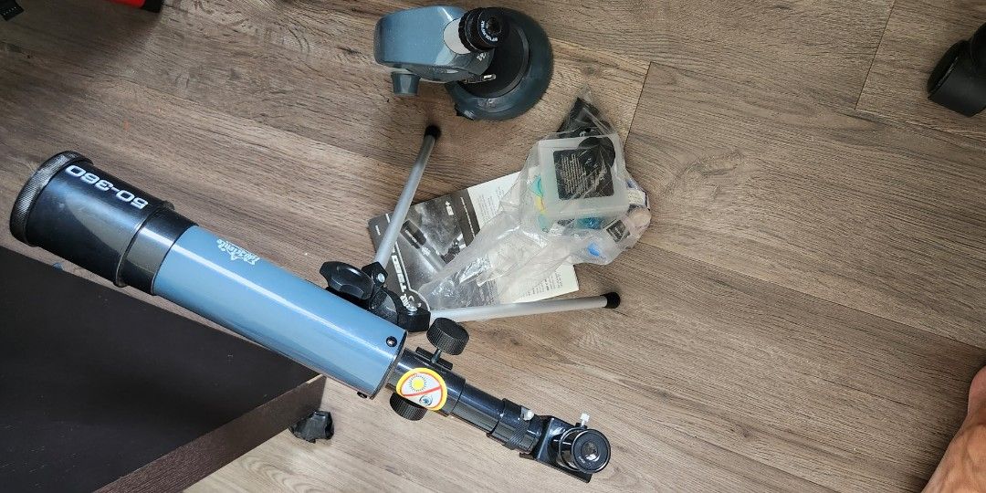Telescope & microscope set, Furniture & Home Living, Home Improvement ...