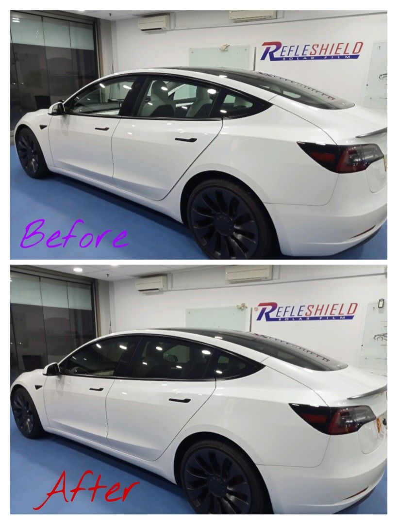 TESLA TINTING/WINDOW TINTING/WINDOW FILM/CAR TINTING/CAR SOLAR FILM ...