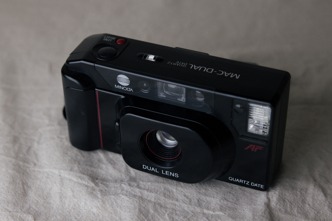 TESTED Minolta Mac-Dual AF Dual Lens 35mm FIlm Camera, Photography ...
