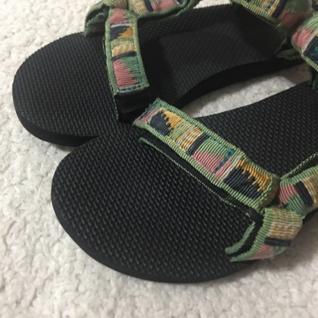 TEVA UNIVERSAL AZTEC SANDALS, Women's Fashion, Footwear, Flats ...