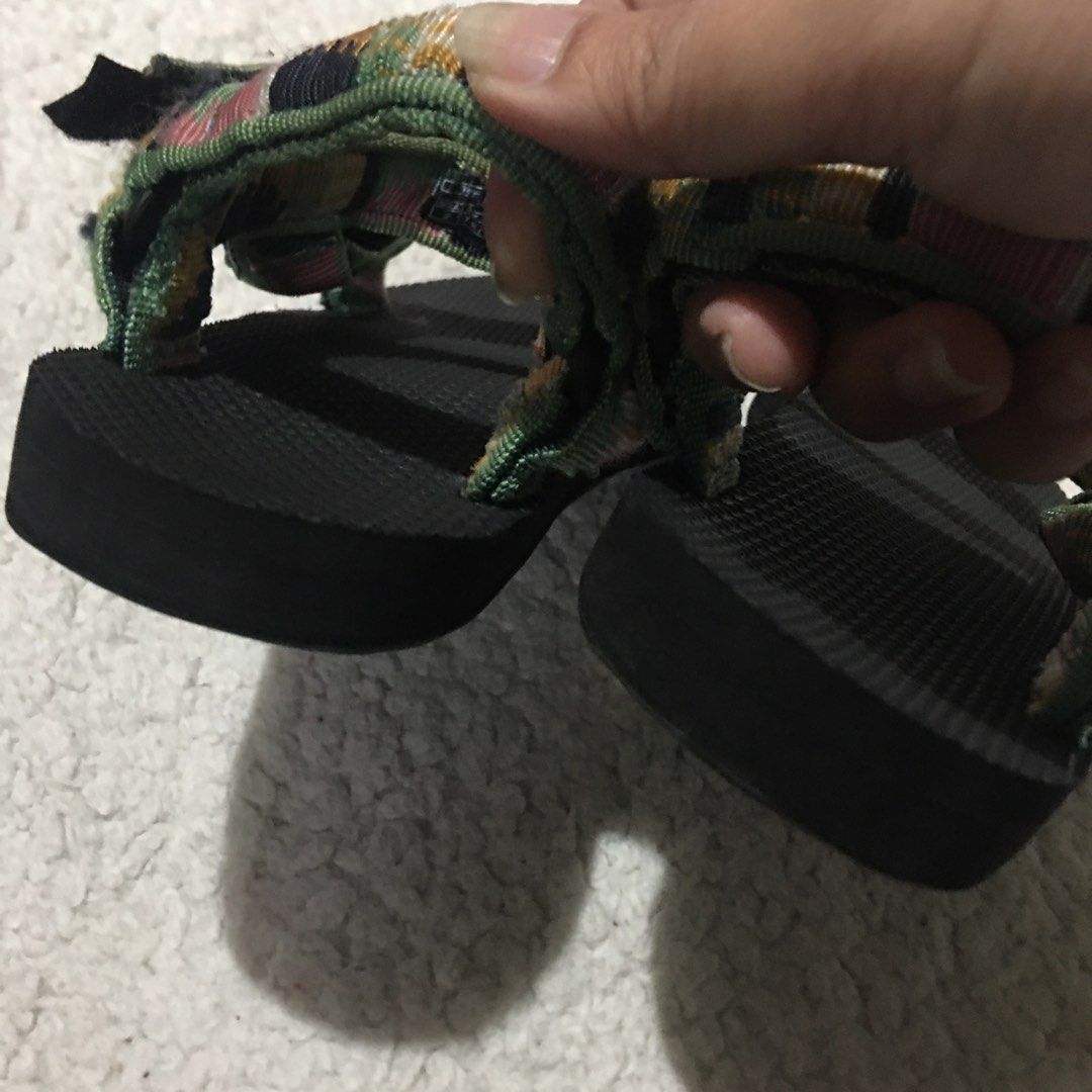 TEVA UNIVERSAL AZTEC SANDALS, Women's Fashion, Footwear, Flats ...