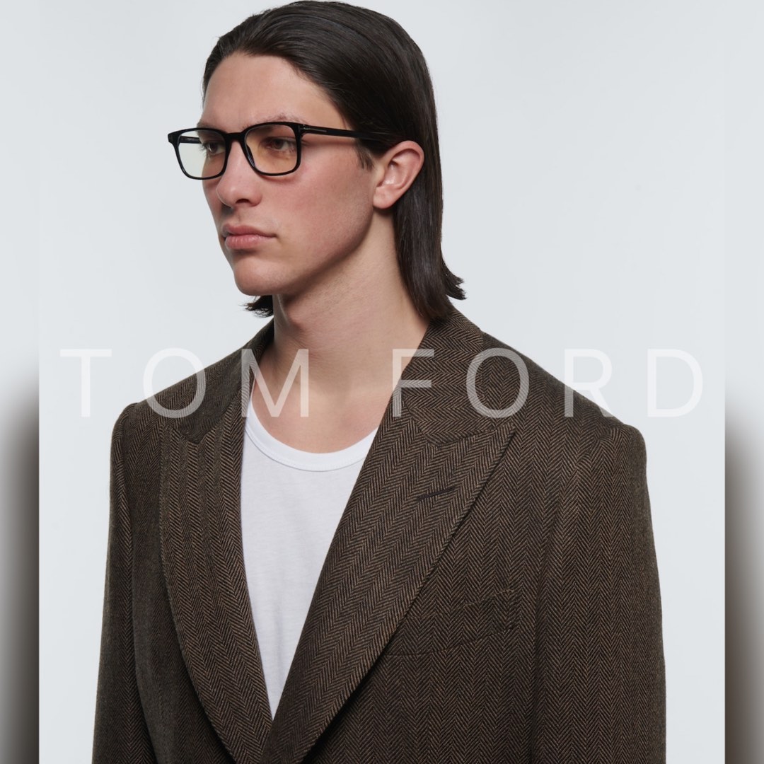 TF5735-B Tom Ford Eyewear 56-17-145, Men's Fashion, Watches ...