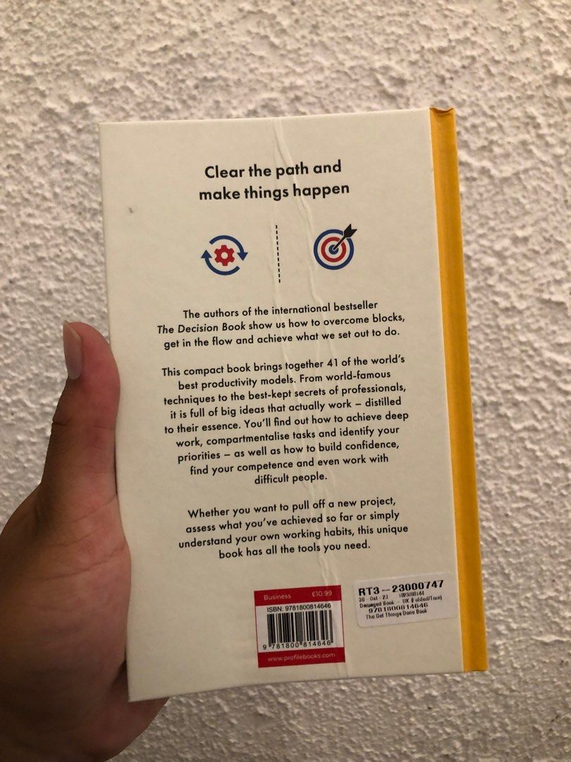 The Get Things Done Book - Mikael Krogerus, Buku & Alat Tulis, Buku di ...