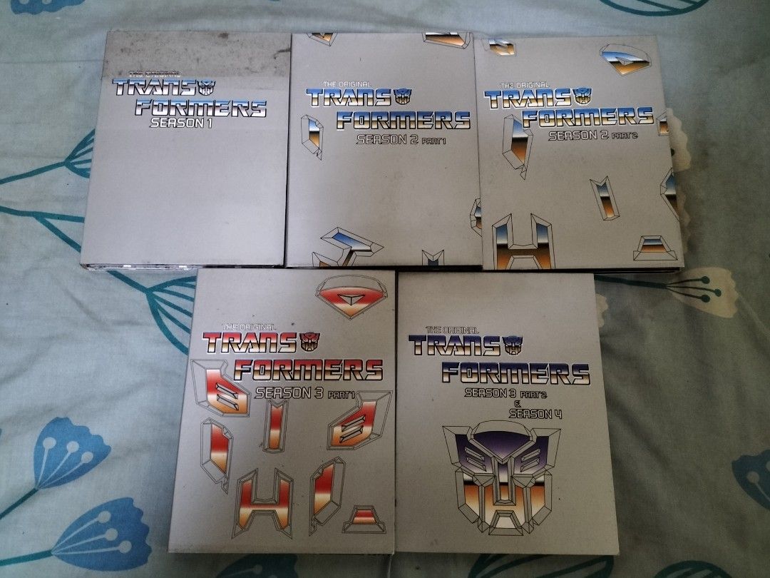 The Original Transformers DVD (Seasons 1 to 4), Hobbies & Toys, Music ...