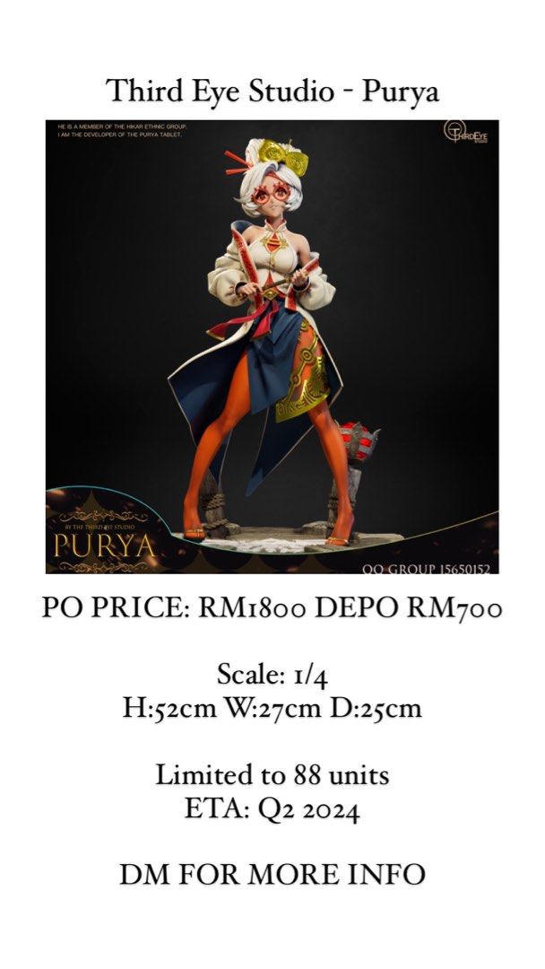 Third Eye Studio - Purya, Hobbies & Toys, Toys & Games on Carousell