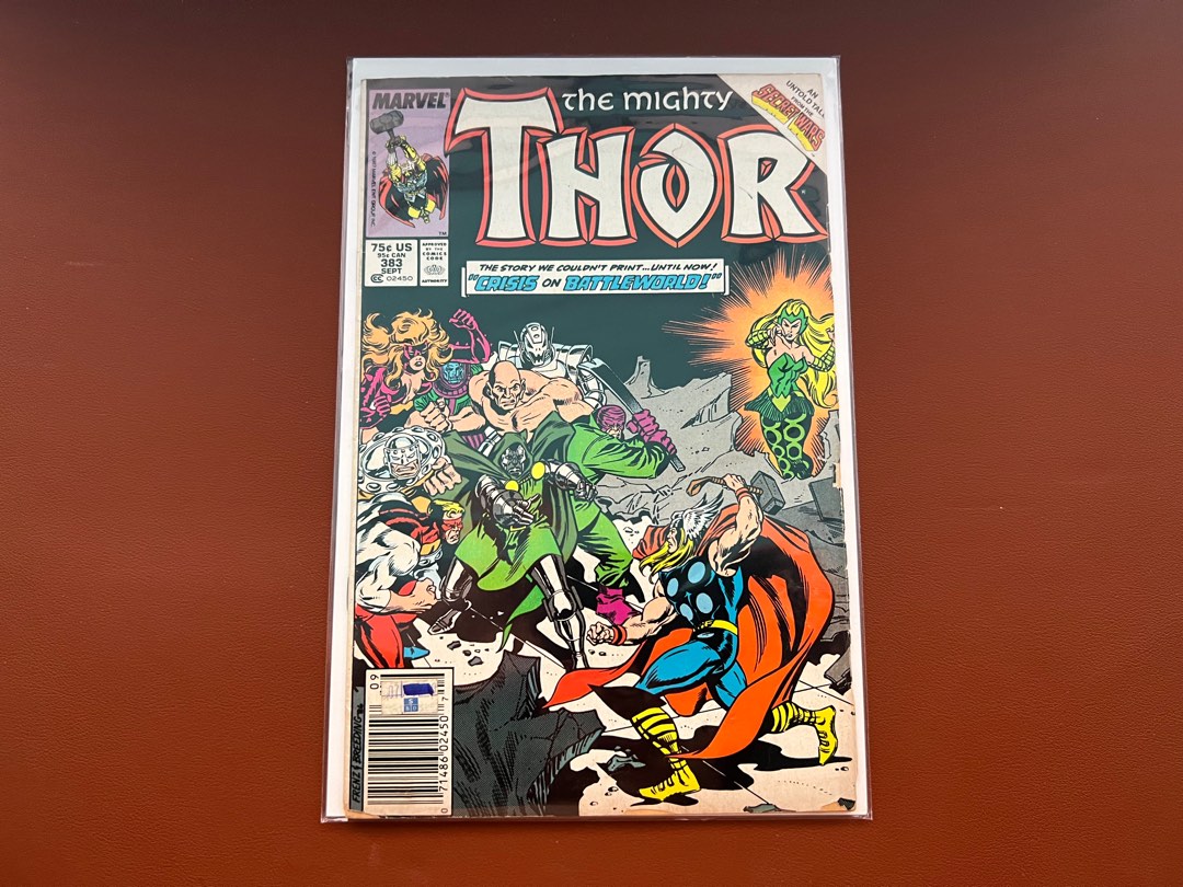 Thor #383 1962 Newstand, Hobbies & Toys, Books & Magazines, Comics ...