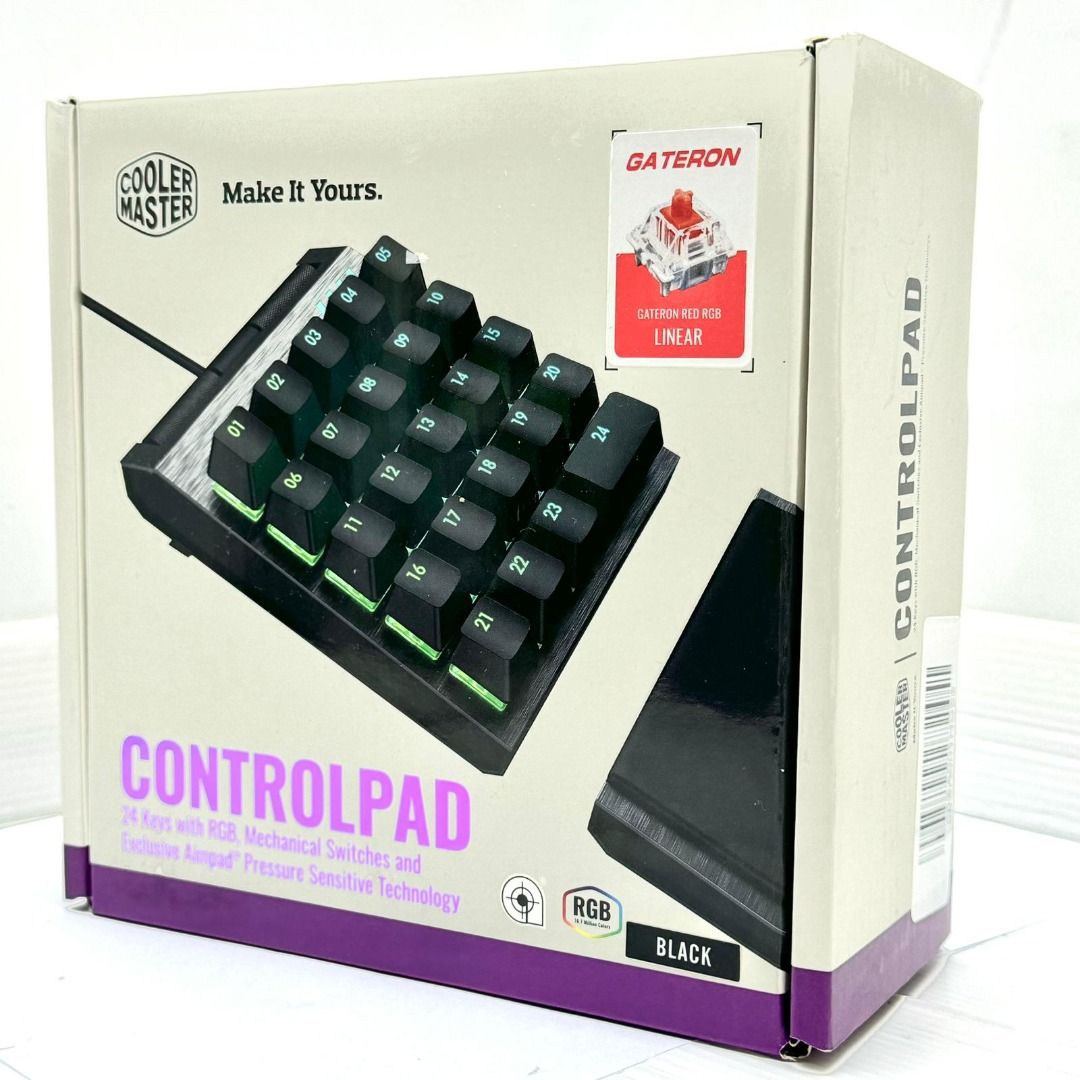 TP-Cooler Master ControlPad 24 Keys with RGB, Computers & Tech, Parts & Accessories, Computer ...