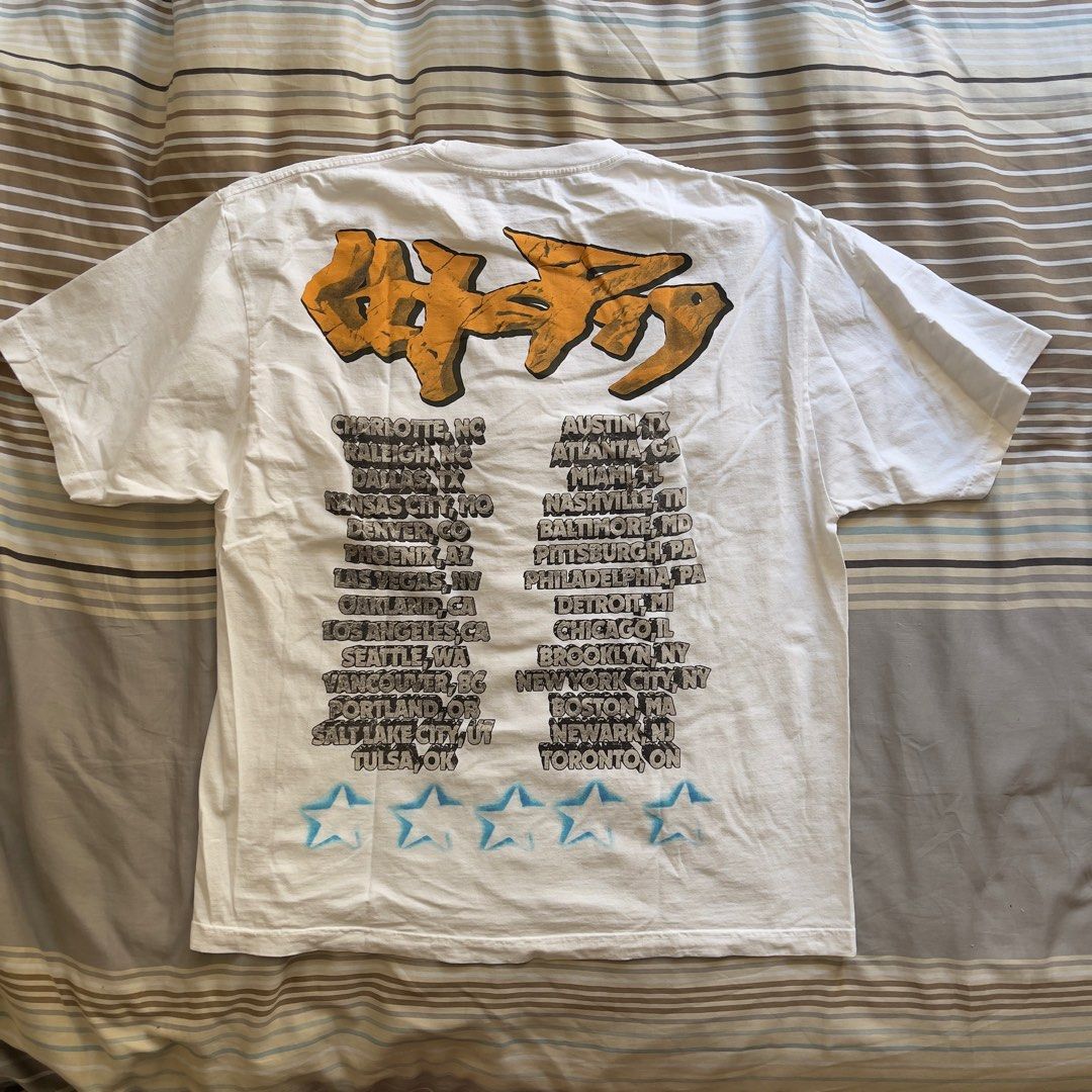 Travis Scott Utopia Tour Merch, Men's Fashion, Tops & Sets, Tshirts ...