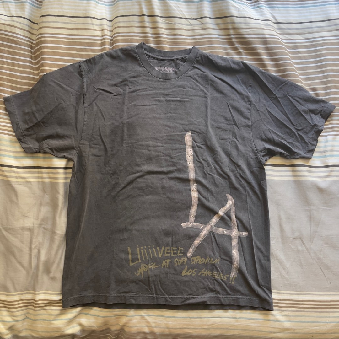 Travis Scott Utopia Tour Merch, Men's Fashion, Tops & Sets, Tshirts ...