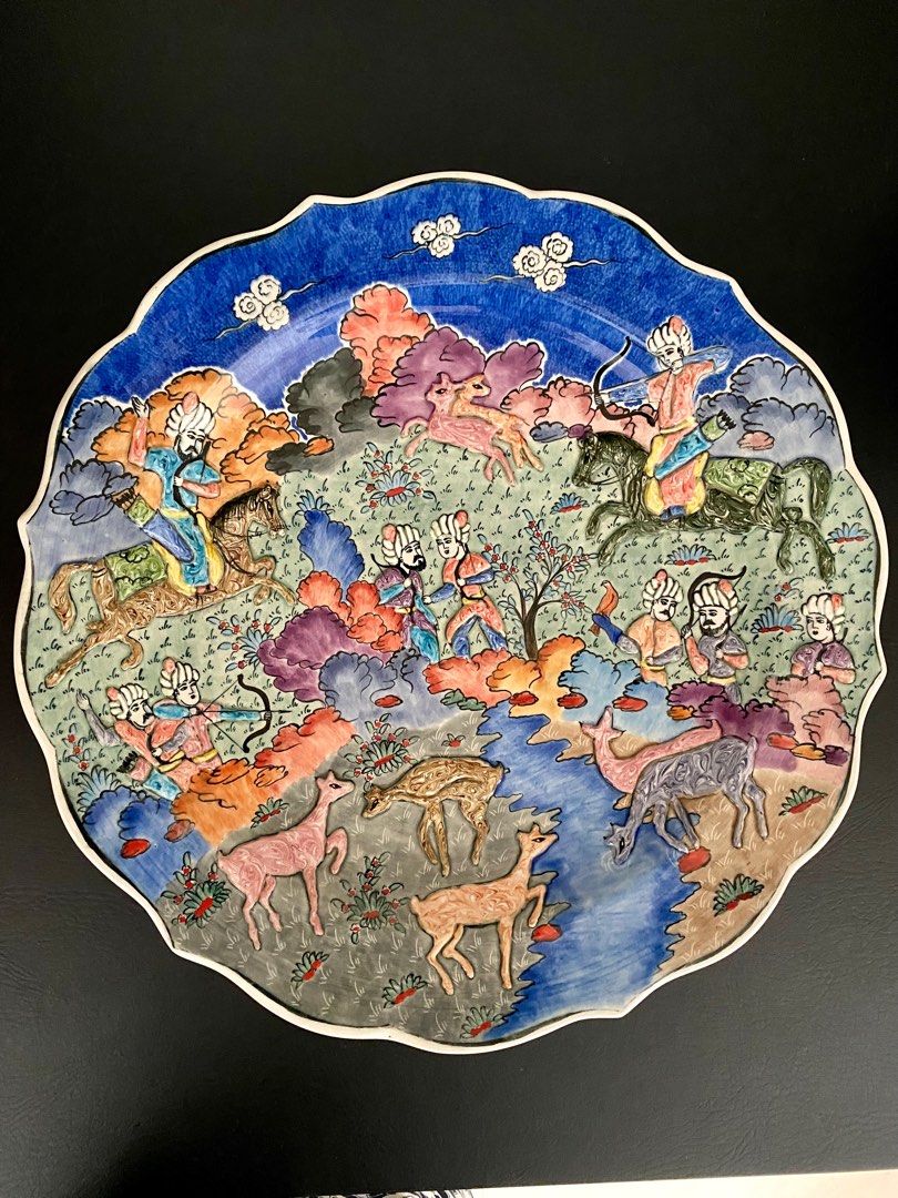Turkish Display Porcelain Plate, Hobbies & Toys, Memorabilia ...