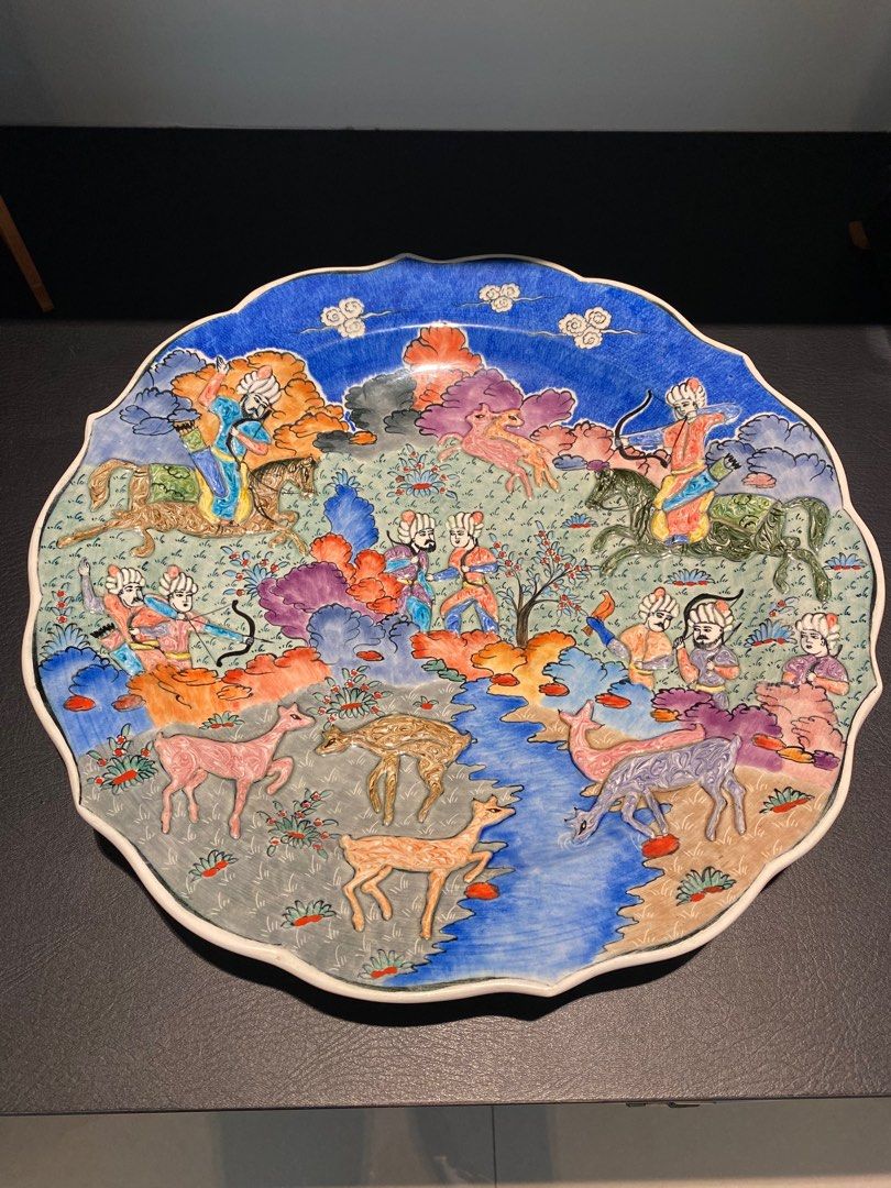 Turkish Display Porcelain Plate, Hobbies & Toys, Memorabilia ...