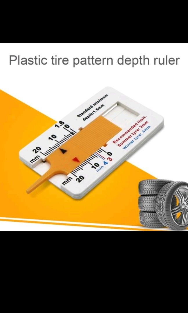 Tyre depth gauge checker, Car Accessories, Accessories on Carousell