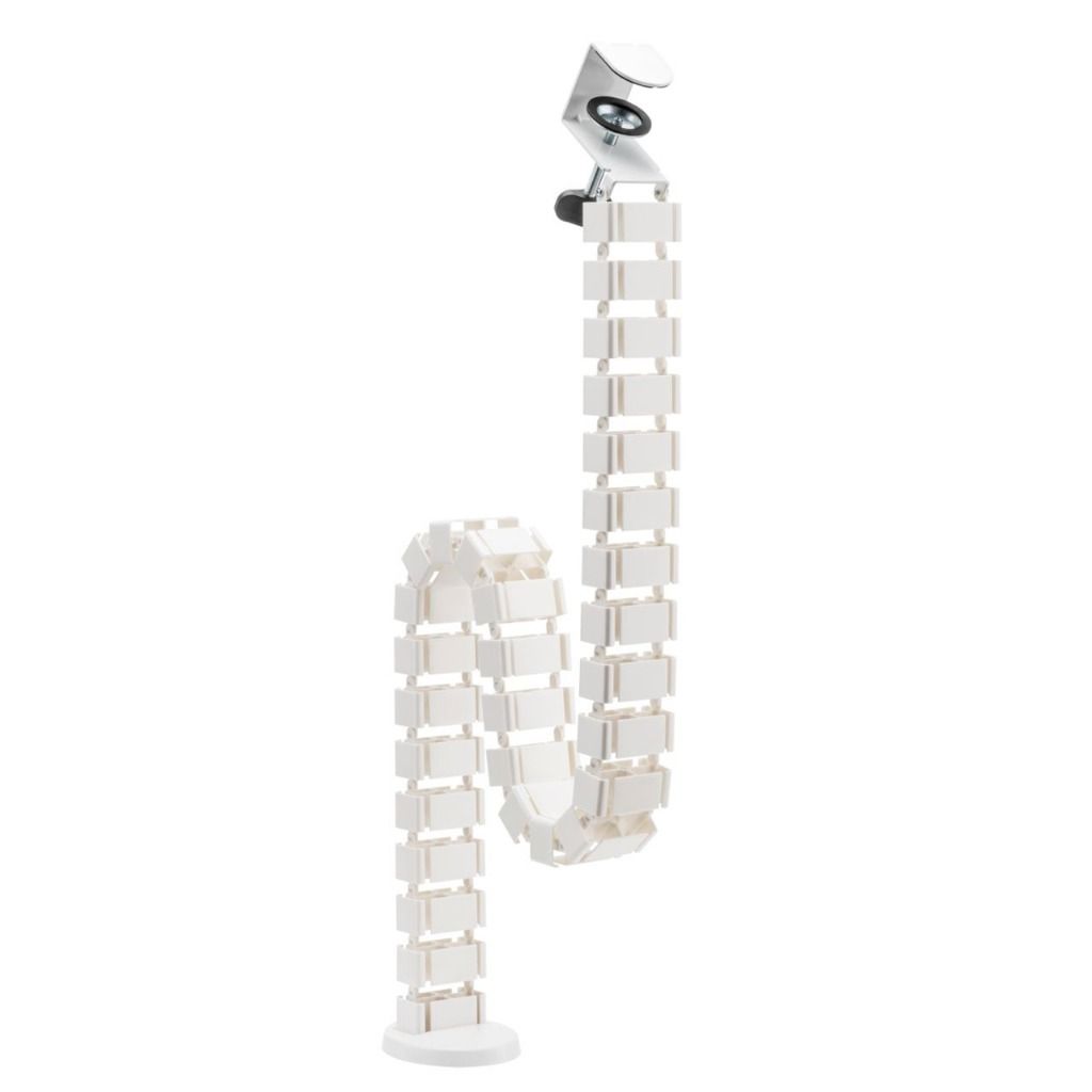 ULTi Clamp-on Under Desk Cable Management Spine, Wire Cord Organizer ...