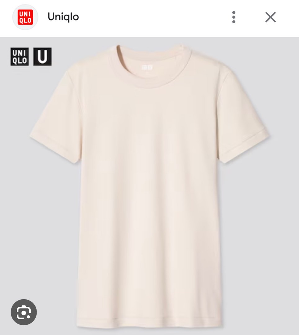 Uniqlo Crew Neck Small, Women's Fashion, Tops, Blouses on Carousell