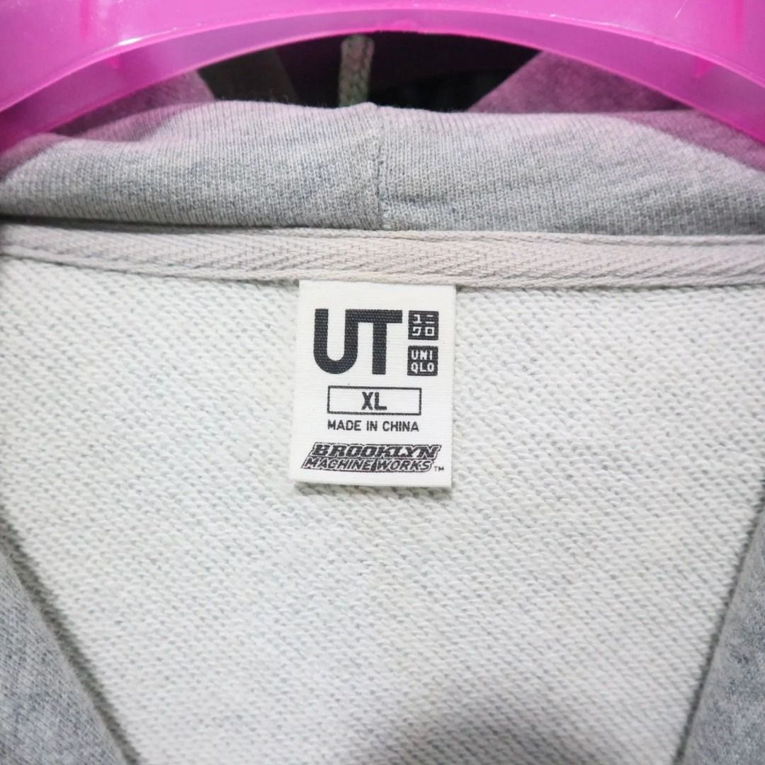 Uniqlo X Brooklyn Machine Works "Built To Last" Hoodie, Fesyen Pria ...