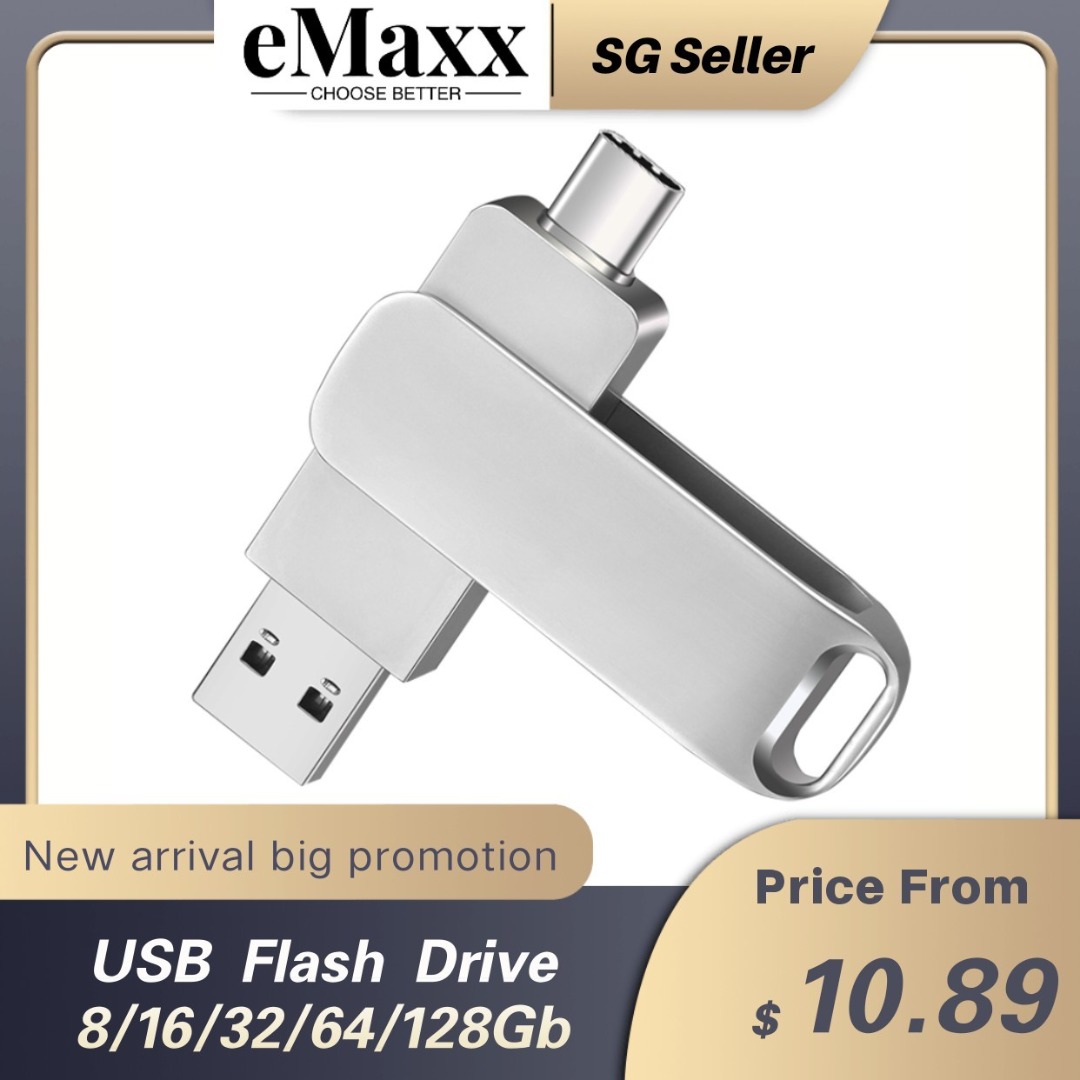 USB Flash Drive Pen Drive 8GB 16GB 64GB 128GB 256GB OTG Type C USB 3.1 ...