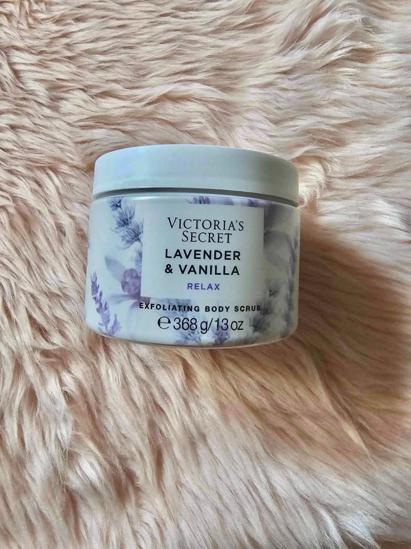 Victoria’s Secret Lavender and Vanilla Exfoliating Body Scrub, Beauty ...