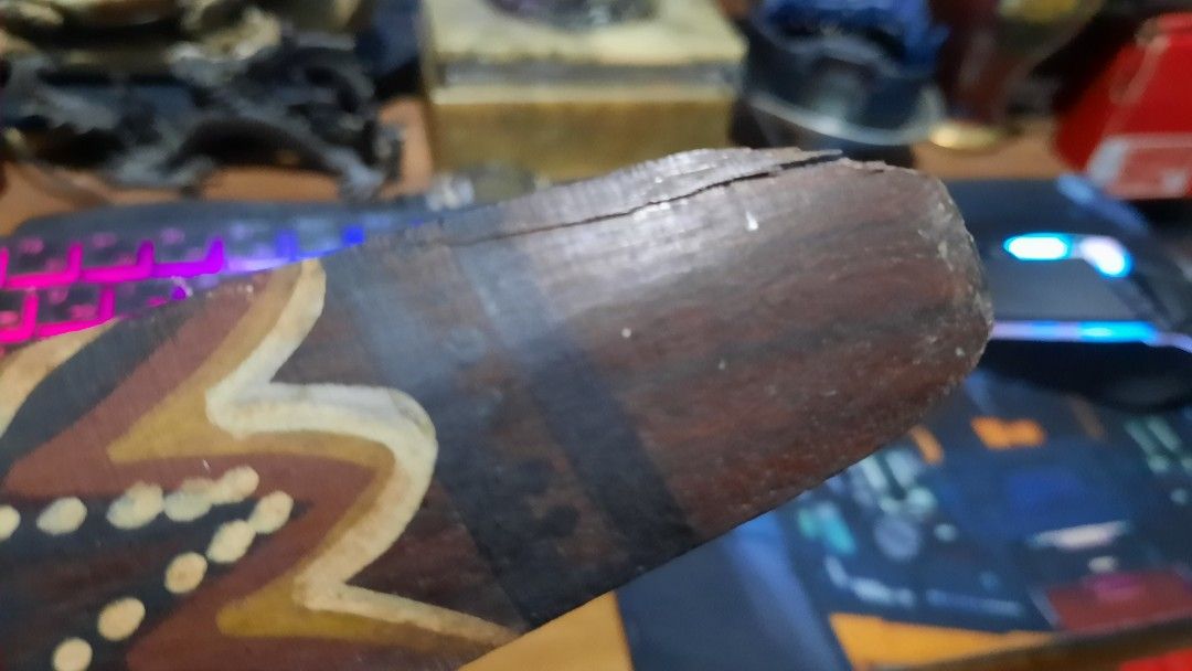 Vintage aboriginal wood boomerang, Hobbies & Toys, Memorabilia ...