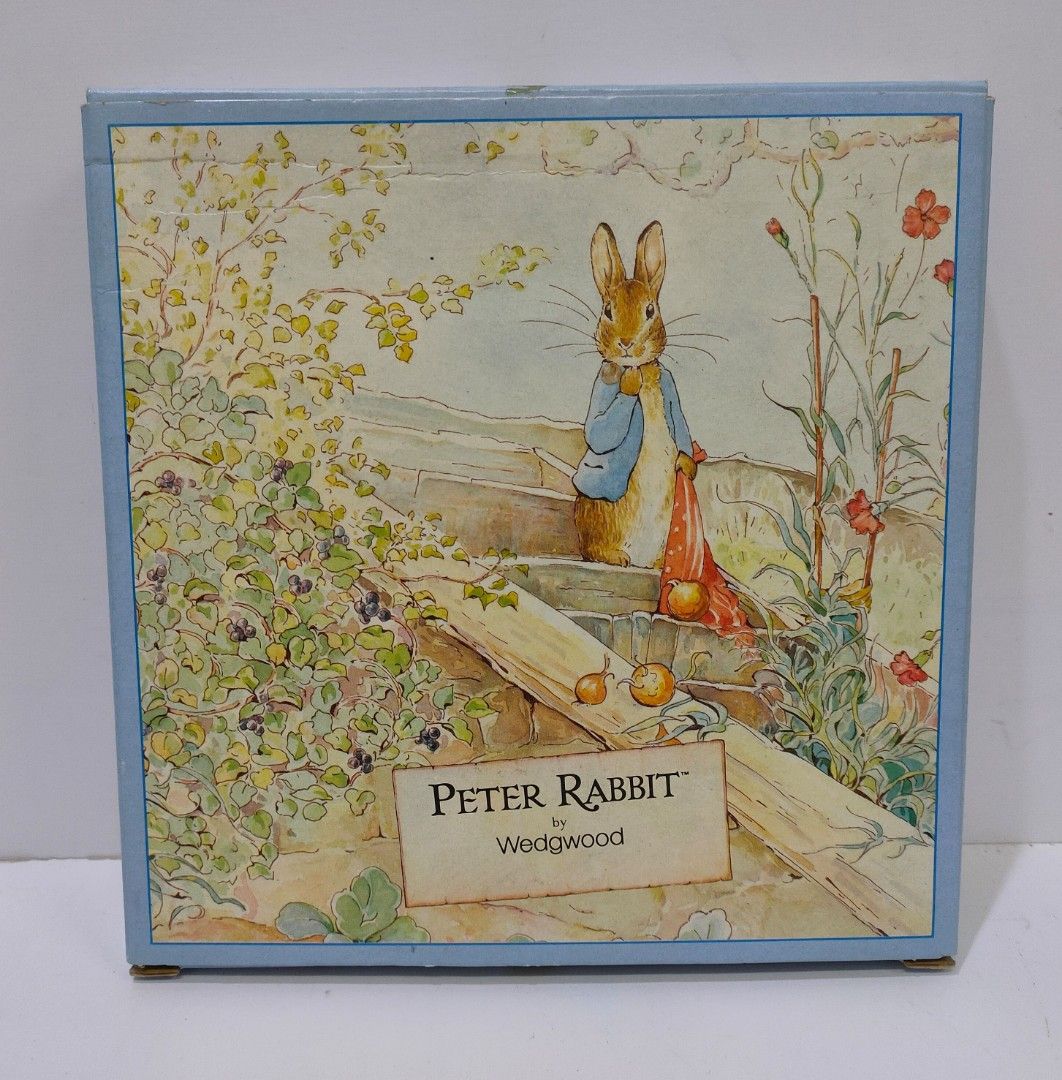 Vintage Beatrix Potter 1993 Peter Rabbit Birthday Plate by Wedgwood ...