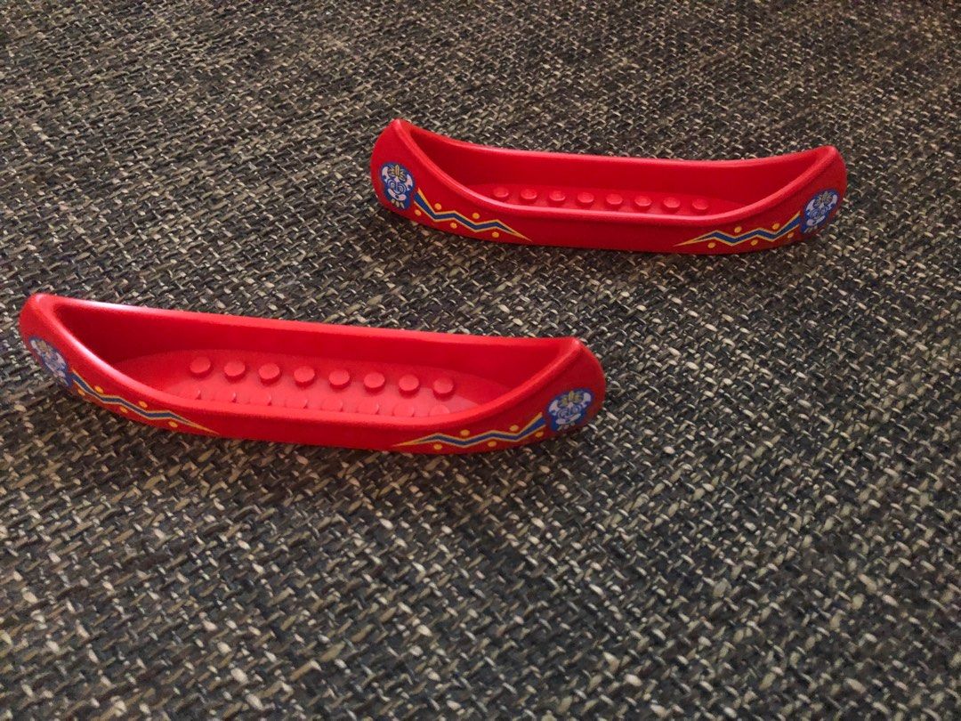 Vintage lego canoe islander with arrow and paddle set , Hobbies & Toys ...