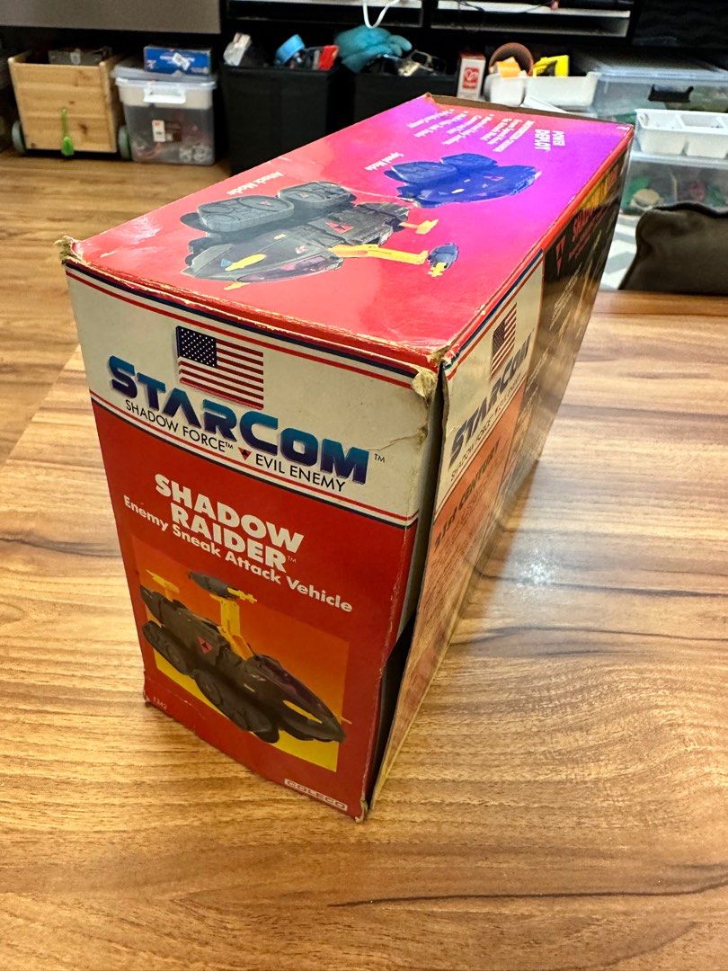 Vintage Starcom Shadow Raider Complete with box, Hobbies & Toys, Toys ...