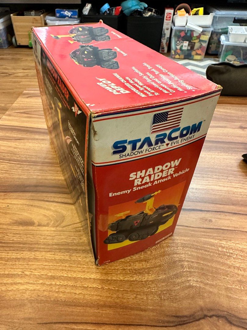 Vintage Starcom Shadow Raider Complete with box, Hobbies & Toys, Toys ...