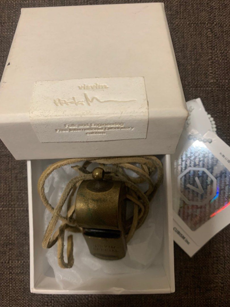 Visvim Whistle, Men's Fashion, Watches & Accessories, Accessory holder ...