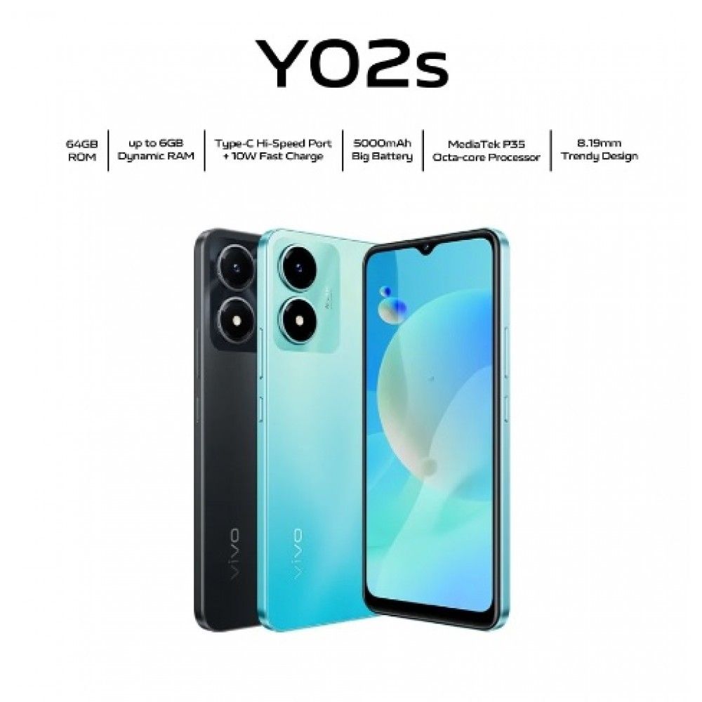 Vivo Y02 Cosmic Grey 64 GB, Mobile Phones & Gadgets, Mobile Phones ...