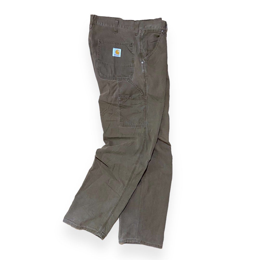 Vntg Carhartt Workwear pants, Men's Fashion, Bottoms, Jeans on Carousell