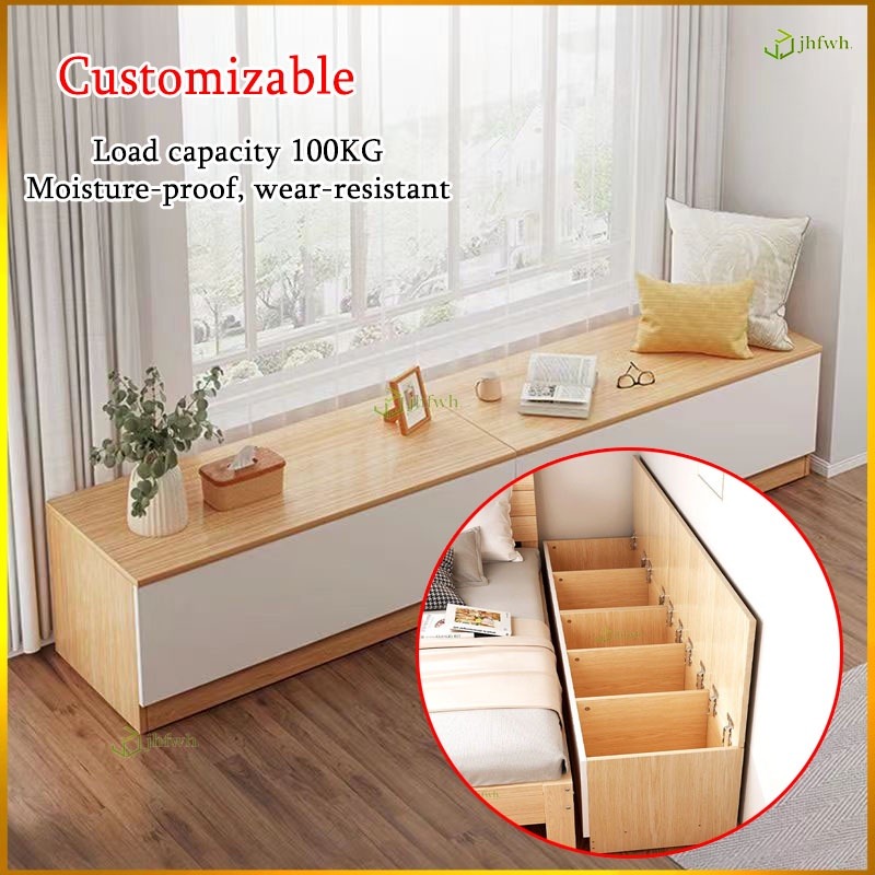 Window low cabinet bay window cabinet shoe cabinet storage cabinet ...