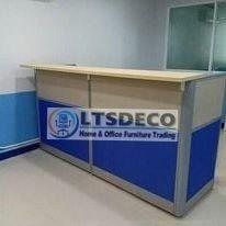 WORKSTATION CUBICLE W/ COUNTER TOP OFFICE PARTITION, Furniture & Home ...