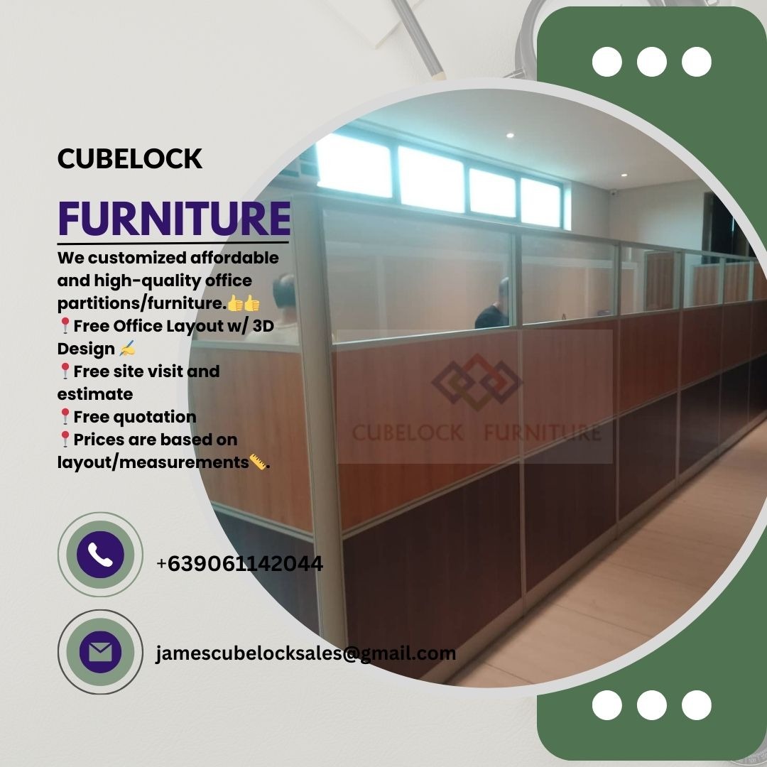 Workstation Laminated with Glass For Office, Furniture & Home Living ...