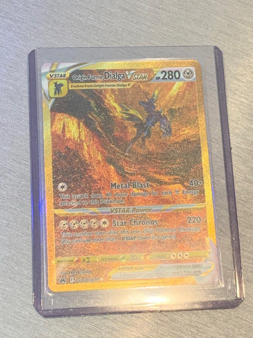wts dialga original forme gold UR card pokemon card pikachu zard ...