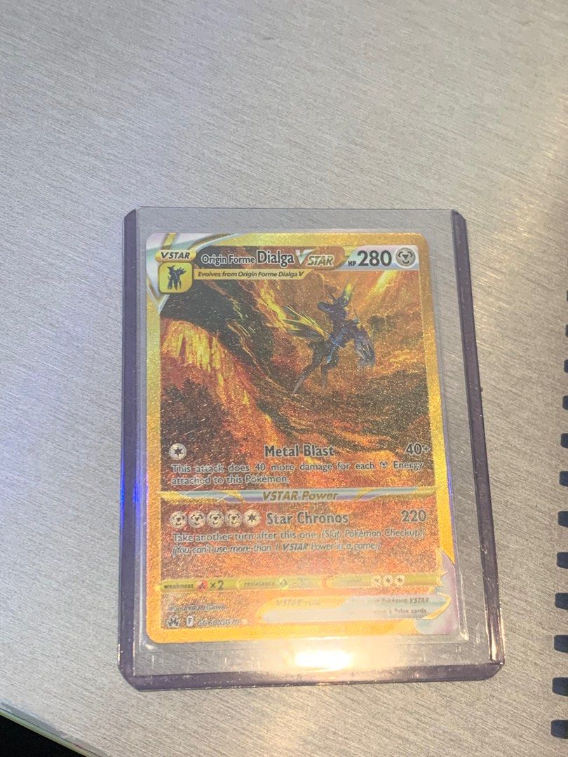 wts dialga original forme gold UR card pokemon card pikachu zard ...