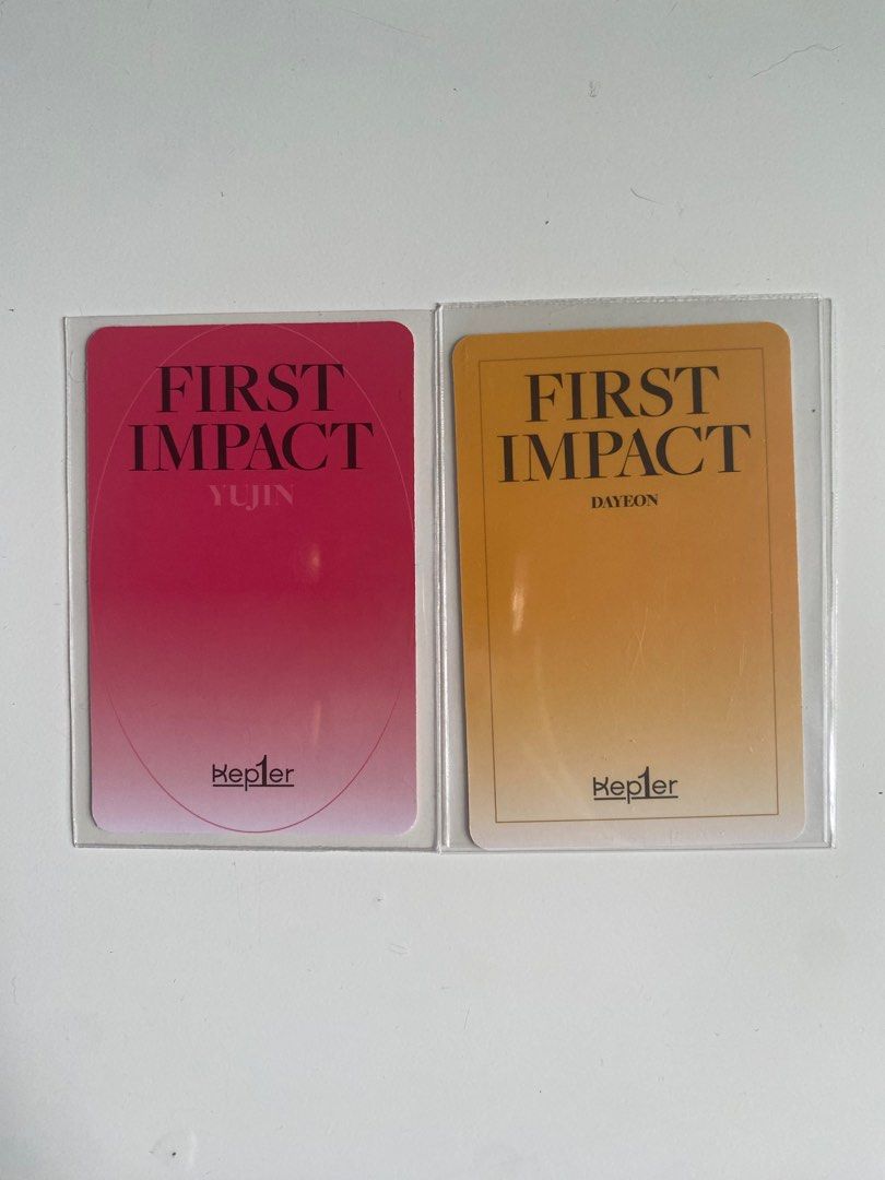 WTS kep1er/kepler dayeon yujin - first impact connect, Hobbies & Toys ...