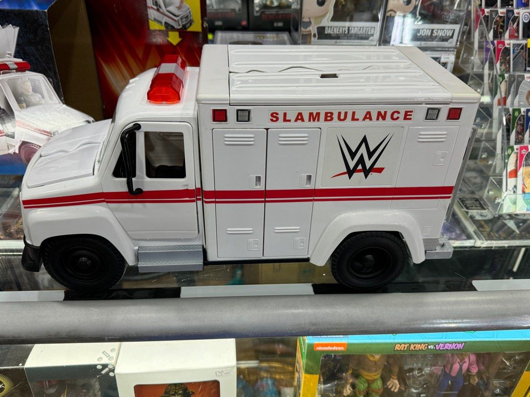 WWE Mattel SLAMBULANCE, Hobbies & Toys, Toys & Games on Carousell