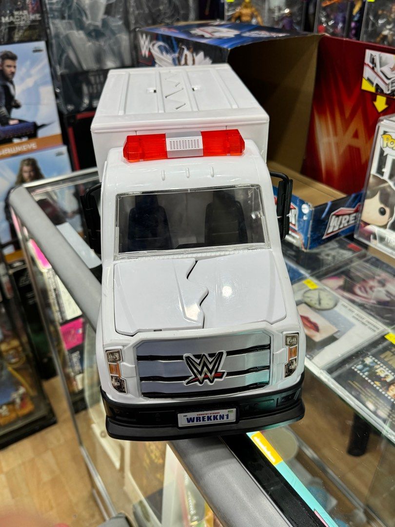 WWE Mattel SLAMBULANCE, Hobbies & Toys, Toys & Games on Carousell