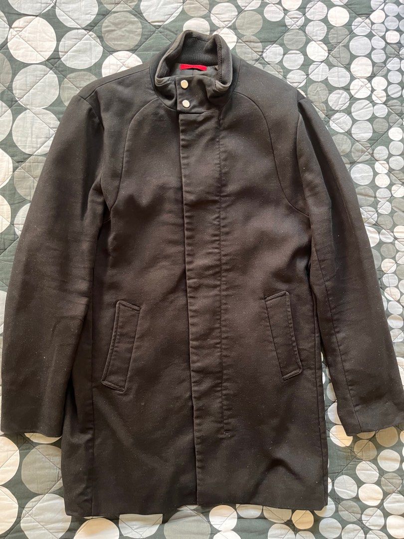 Zara Man Overcoat, Men's Fashion, Coats, Jackets and Outerwear on Carousell