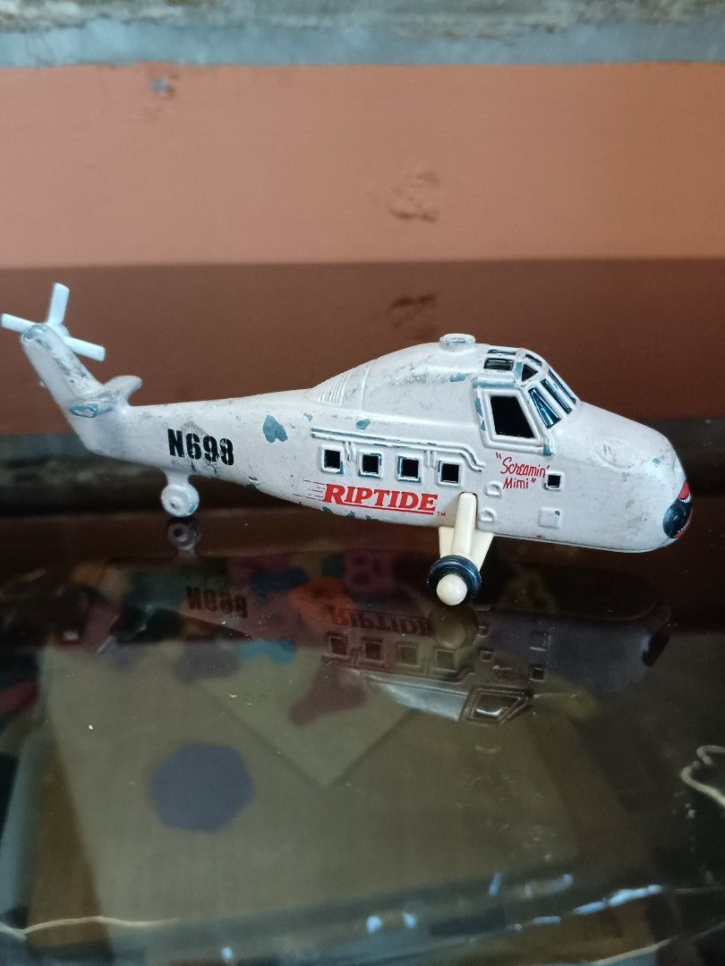 1984 ERTL TV Riptide helicopter Screamin' Mimi, Hobbies & Toys, Toys ...