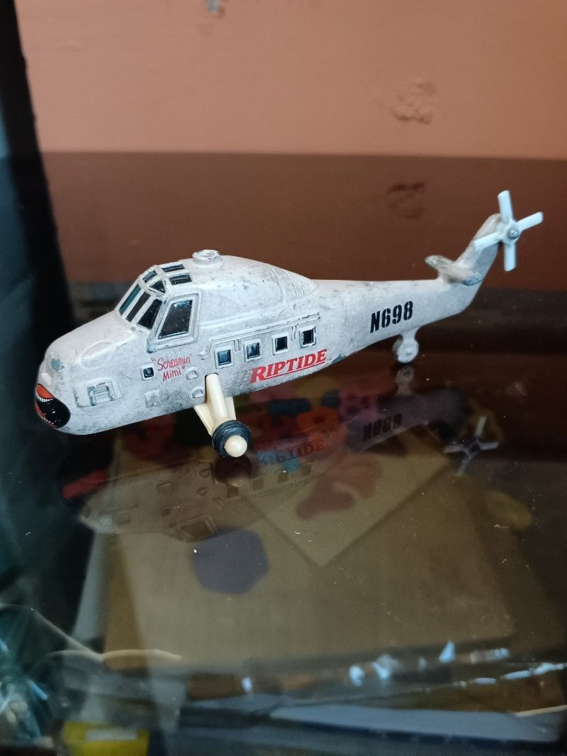 1984 ERTL TV Riptide helicopter Screamin' Mimi, Hobbies & Toys, Toys ...