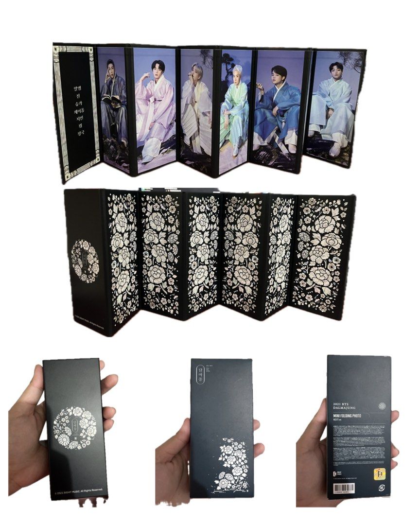 2021 BTS DALMAJUNG MINI FOLDING PHOTO, Hobbies & Toys, Memorabilia ...