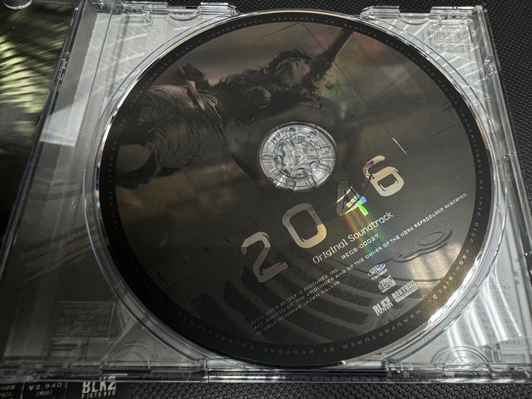2046 Soundtrack 王家衛 2046 電影原聲 CD 極新淨 私人收藏,CD 99%新 完美音質 日本版 MT G01 梅林茂 側 ...