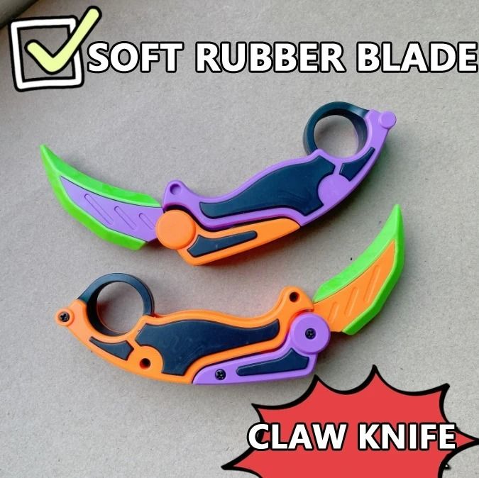 3D Karambit Knife, Toy Claw Knife, Decompression Toys Children ...