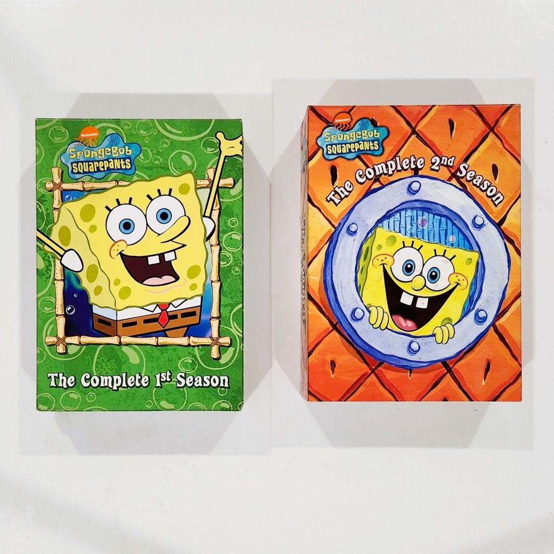 $6 for 6DVD SpongeBob SquarePants: Seasons 1 & 2 DVD Boxsets (6 Discs ...